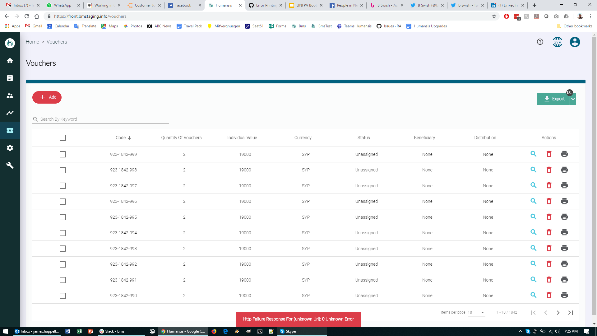 Error Printing Vouchers - Low · Issue #926 · ReliefApplications/bms_front · GitHub