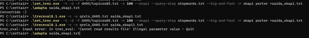 GitHub - kaline/zettair: Activity of information retrieval