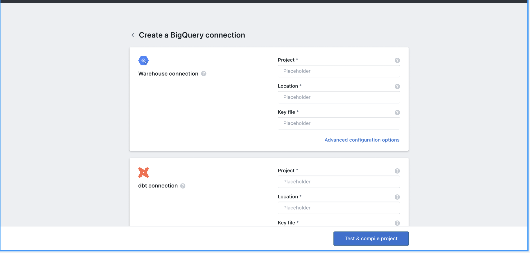 Separate project set-up pages · Issue #2288 · lightdash/lightdash · GitHub