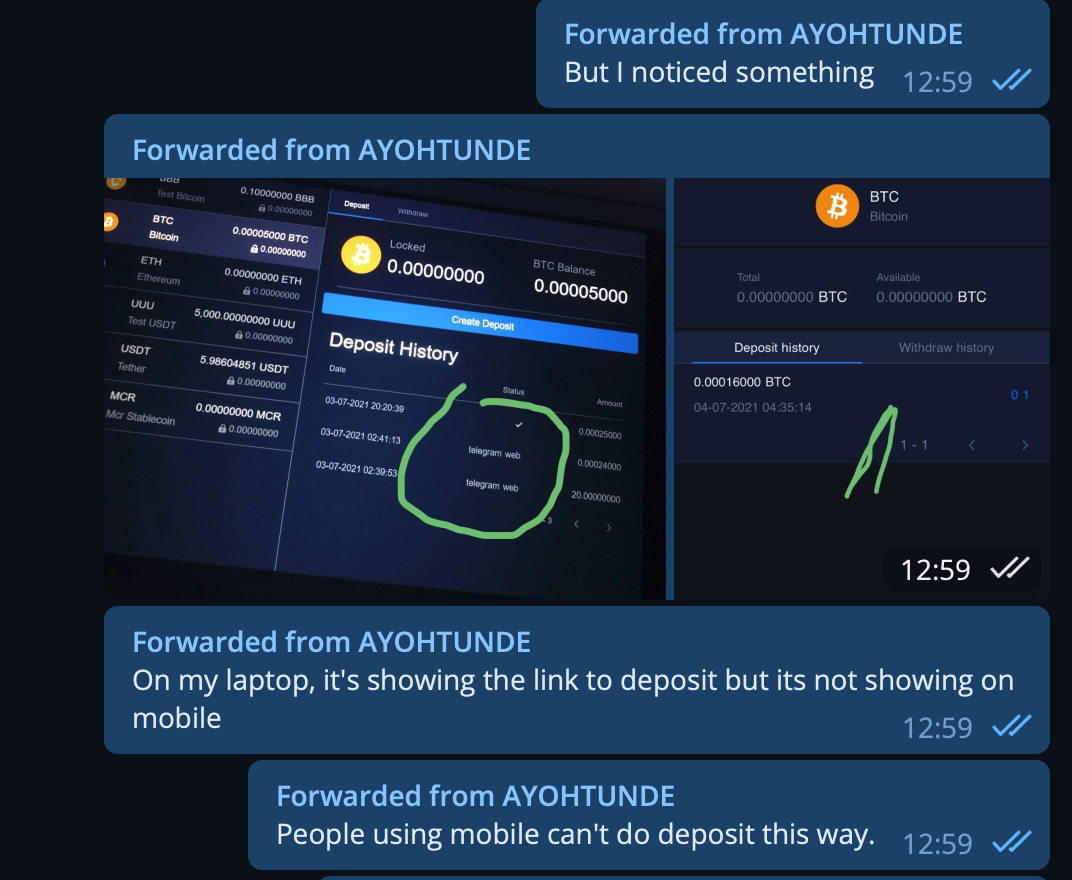 Отсутствуют линки на пополнение в мобильном варианте · Issue #6 · bitzlato/baseapp · GitHub