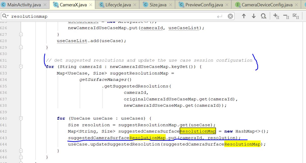 IllegalArgumentException: Suggested resolution map missing resolution for camera 1 · Issue #43 ...