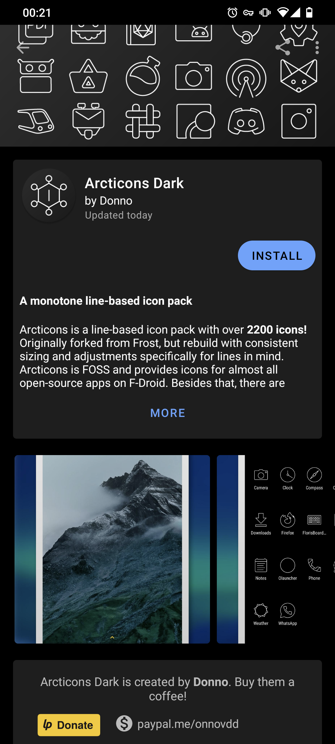The changelogs aren't showing on F-Droid · Issue #549 · Arcticons-Team/Arcticons · GitHub