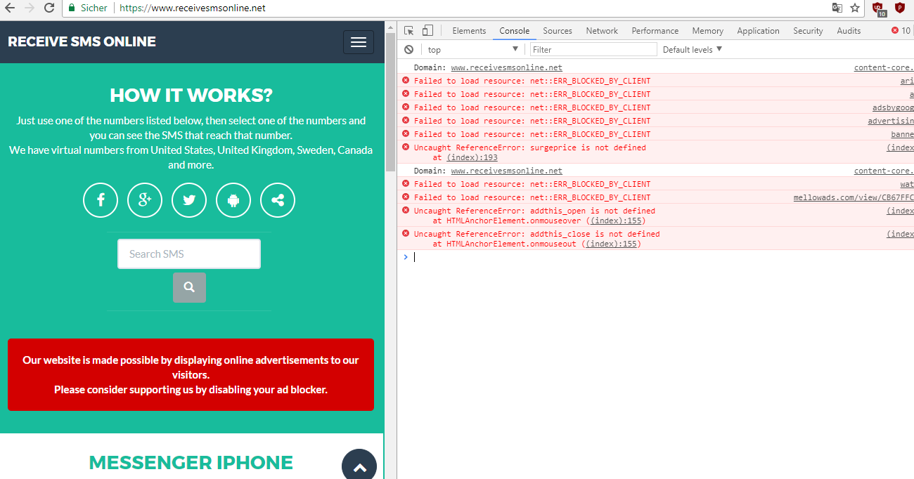 receivesmsonline.net · Issue #528 · jspenguin2017/uBlockProtector · GitHub