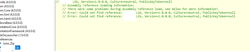Assembly Decompil Class (Lib) .Unknown result type (might be due to invalid IL) · Issue #1011 ...