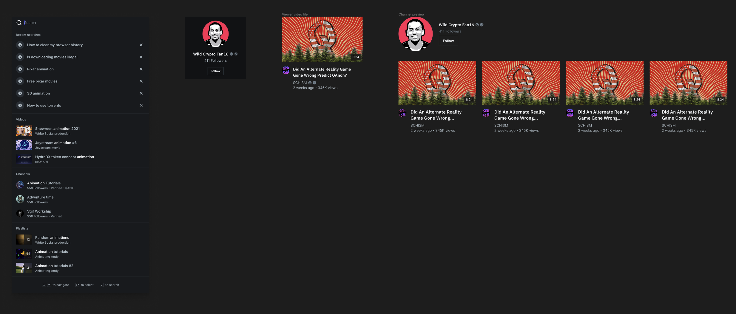 Creator Tokens — Viewer: Video page | Token info · Issue #3598 · Joystream/atlas · GitHub