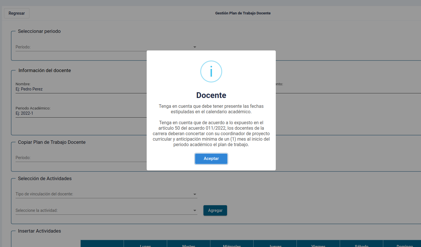 Desarrollar componente para el rol Docente asignación de actividades · Issue #1279 · udistrital ...