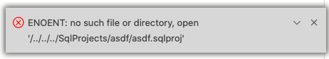 Adding project to temp workspace doesn't work · Issue #14310 · microsoft/azuredatastudio · GitHub