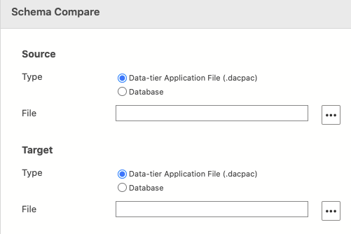 Schema compare dialog should use folder icon instead of ... · Issue #14475 · microsoft ...