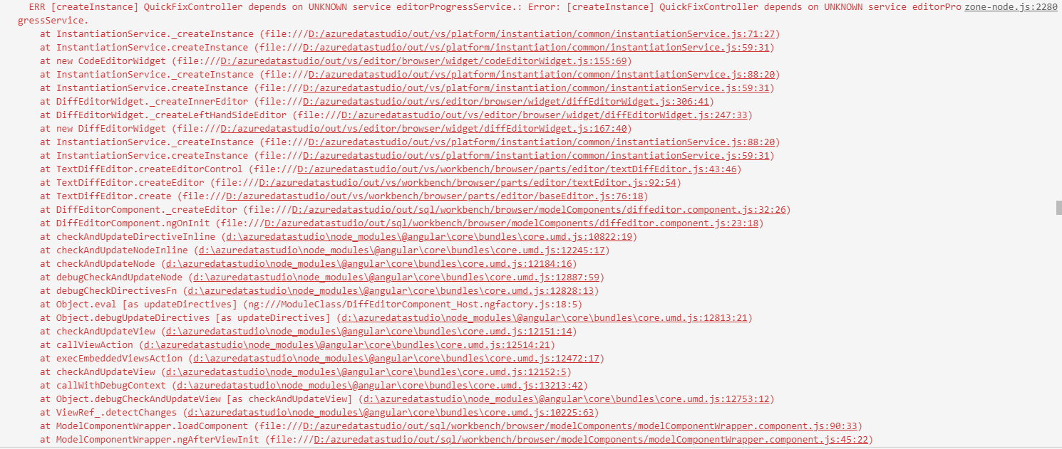 Schema compare differences table not showing · Issue #7357 · microsoft/azuredatastudio · GitHub