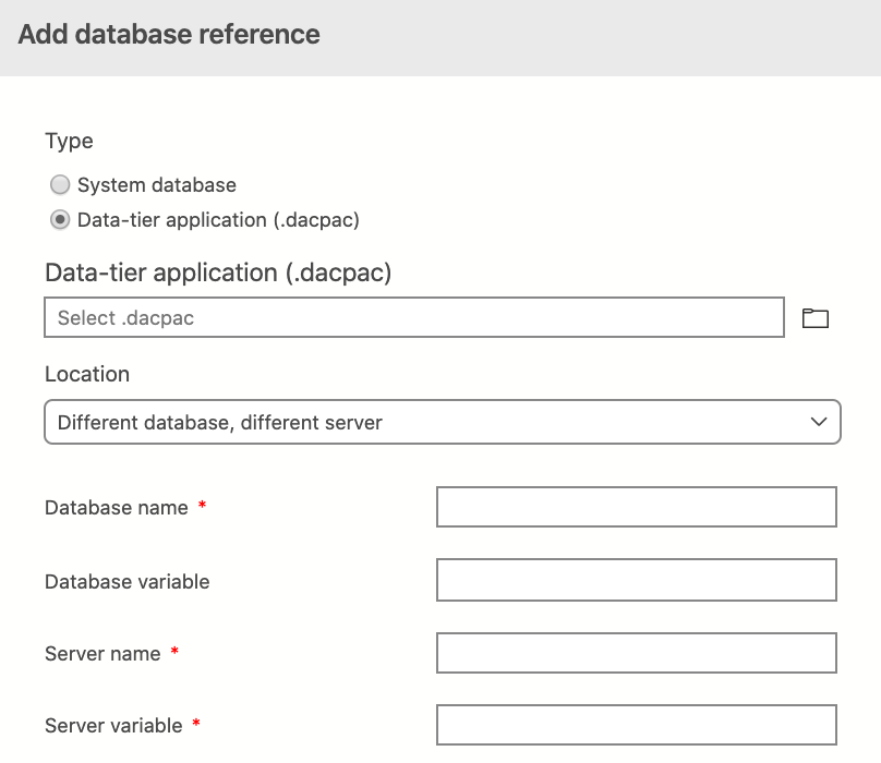 Add Support For Sqlcmd Variables For Database References · Issue 12036 · Microsoft 8136