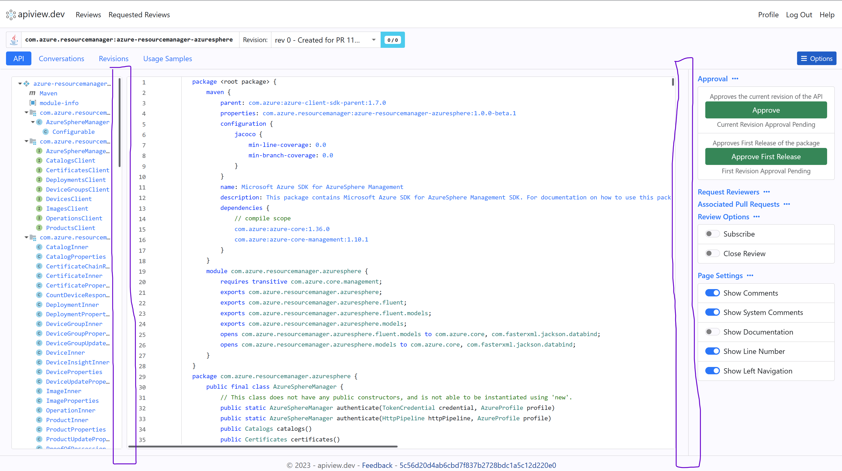[APIView] UI Improvements · Issue #5585 · Azure/azure-sdk-tools · GitHub