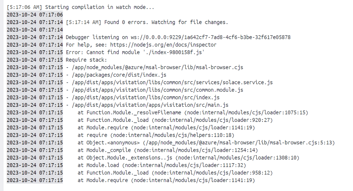 Unable to run unit tests that reference MsalService · Issue #6596 ...