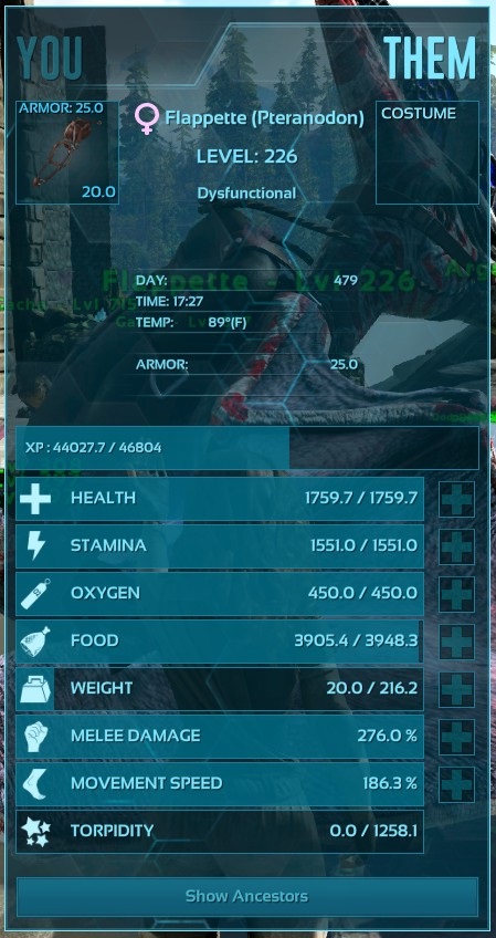 Possible Issue With Dino Stat Importing · Issue 934 · Cadon 
