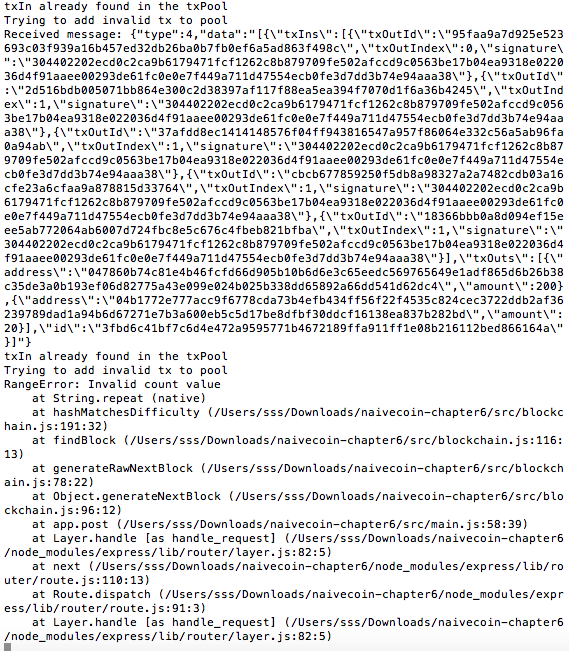 issue during mining a block · Issue #6 · lhartikk/naivecoin · GitHub
