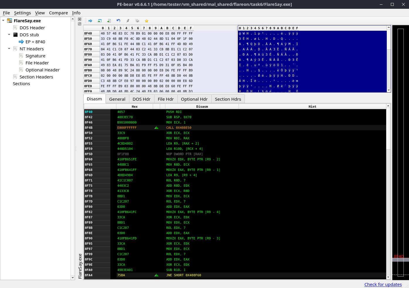 Cannot Find A Pe Header In File With Oversized Dos Stub Case Flaresay Exe · Issue 41