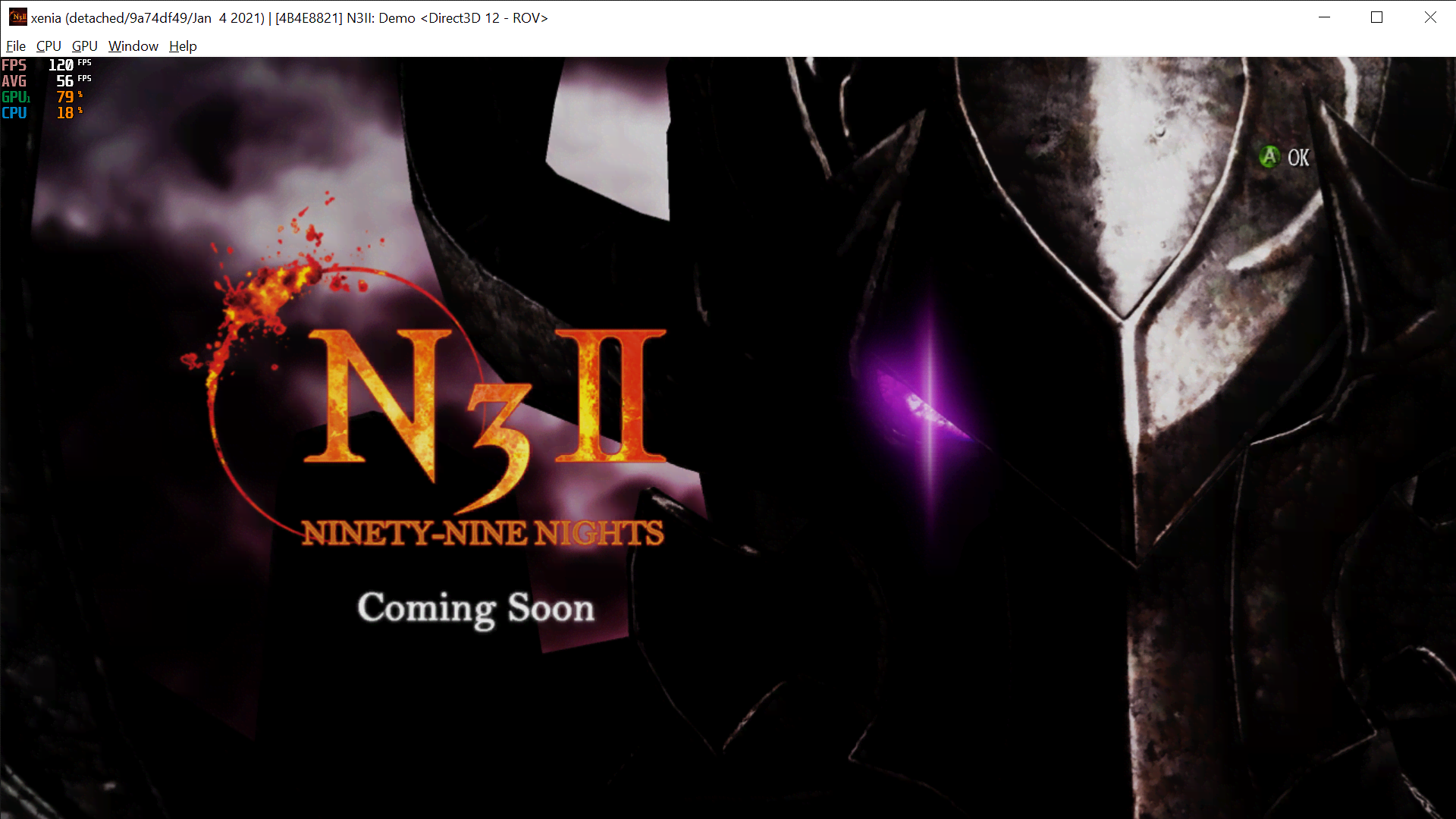 4B4E8821 - Ninety Nine Nights 2 Demo · Issue #74 · xenia-project/game-compatibility · GitHub