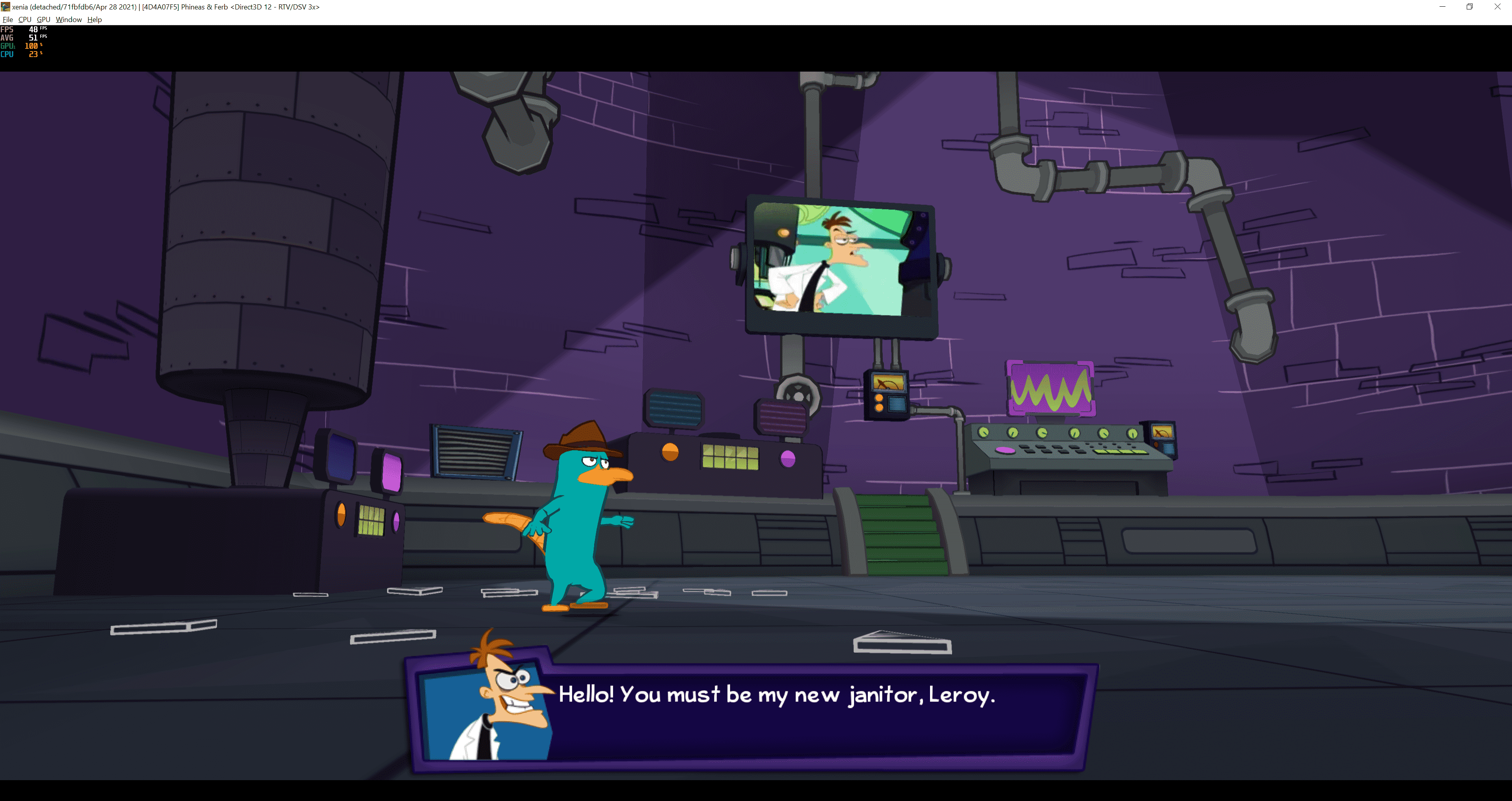 4D4A07F5 - Phineas and Ferb: Quest for Cool Stuff · Issue #759 · xenia-project/game ...