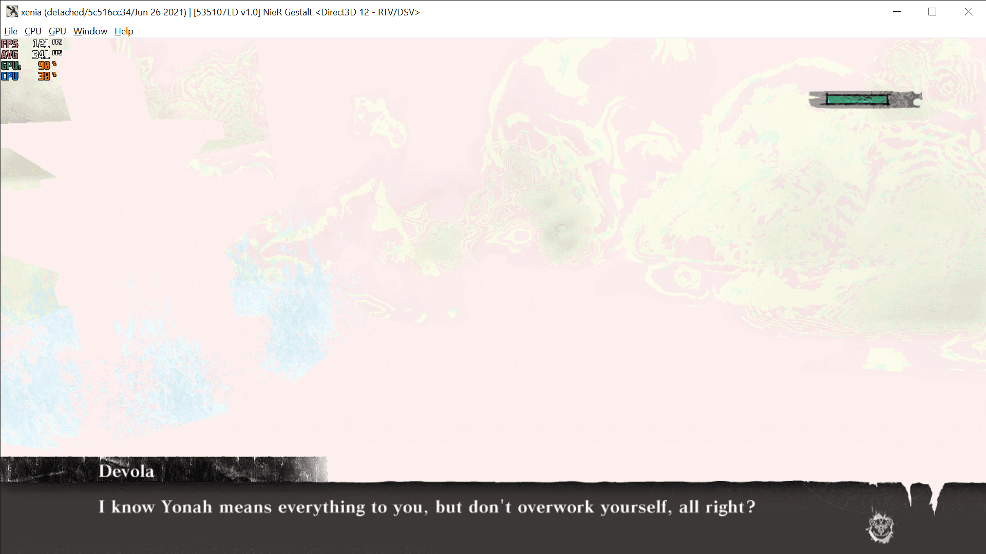 535107ED - Nier Gestalt · Issue #1333 · xenia-project/game-compatibility · GitHub