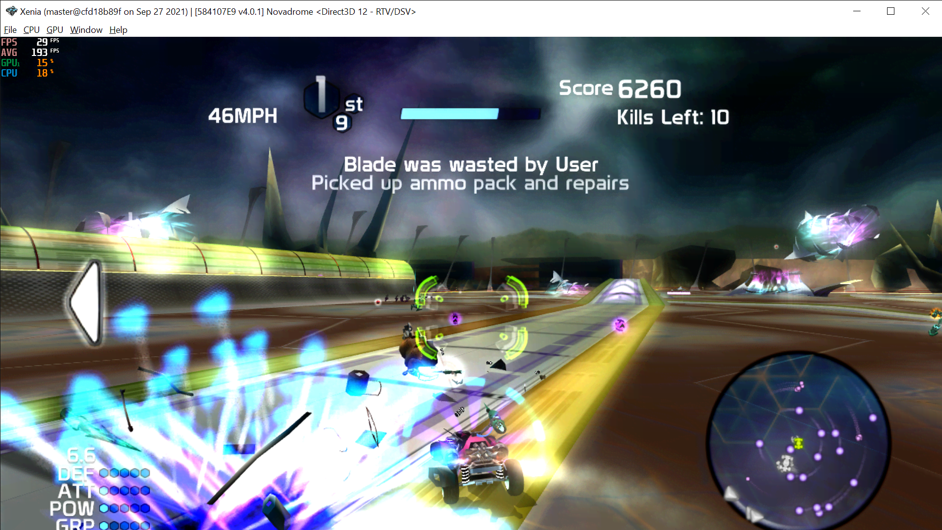 584107E9 - Novadrome · Issue #1835 · xenia-project/game-compatibility · GitHub