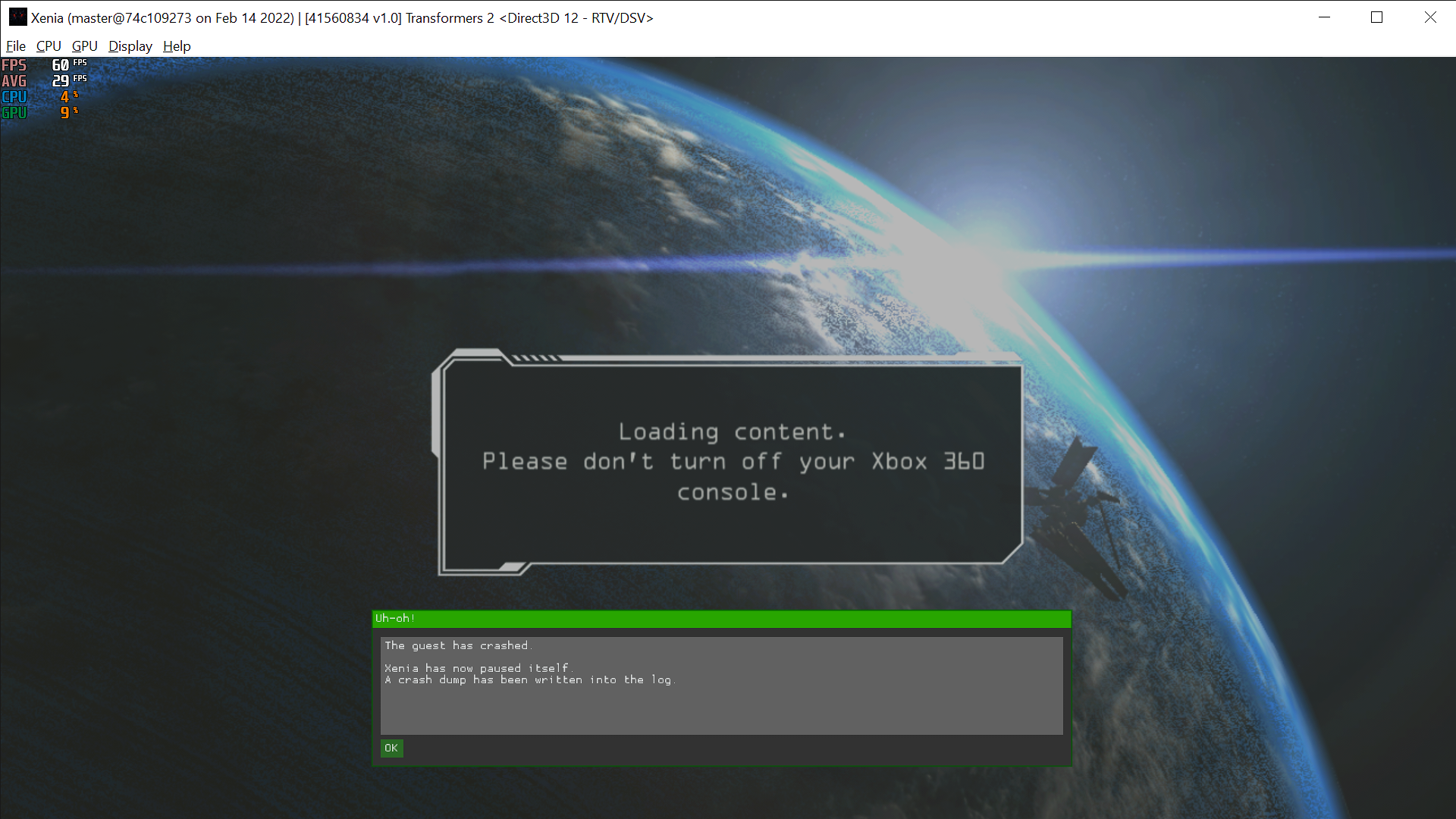 41560834 - Transformers 2 (Revenge Of The Fallen) · Issue #1919 · xenia-project/game ...