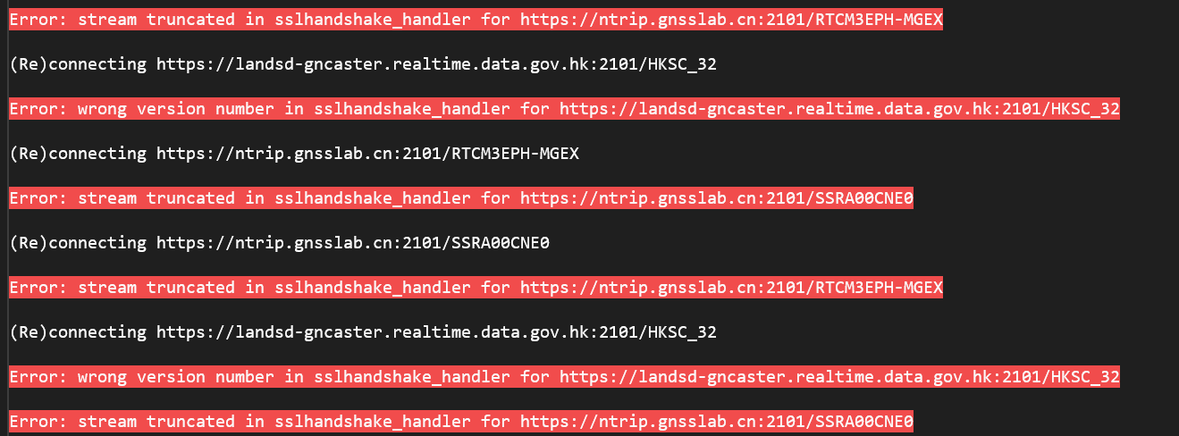Real-time stream connect problem: wrong version number · Issue #47 · GeoscienceAustralia/ginan ...