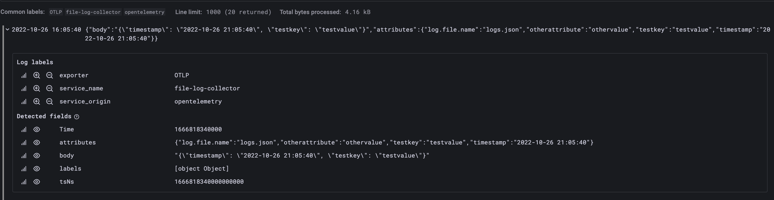 [exporter/loki] New Loki Exporter format doesn't work with Grafana derived fields · Issue #15677 ...