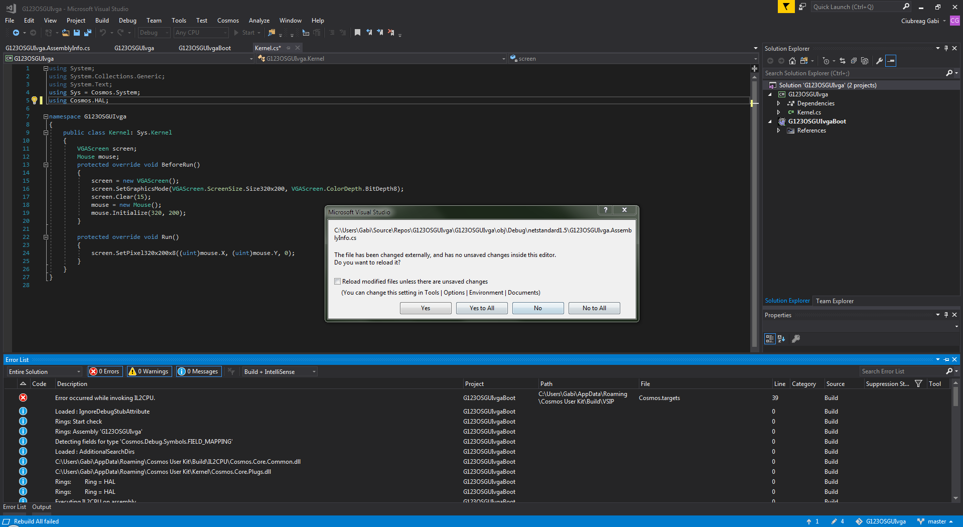 [HELP]Error while invoking il2cpu · Issue #742 · CosmosOS/Cosmos · GitHub