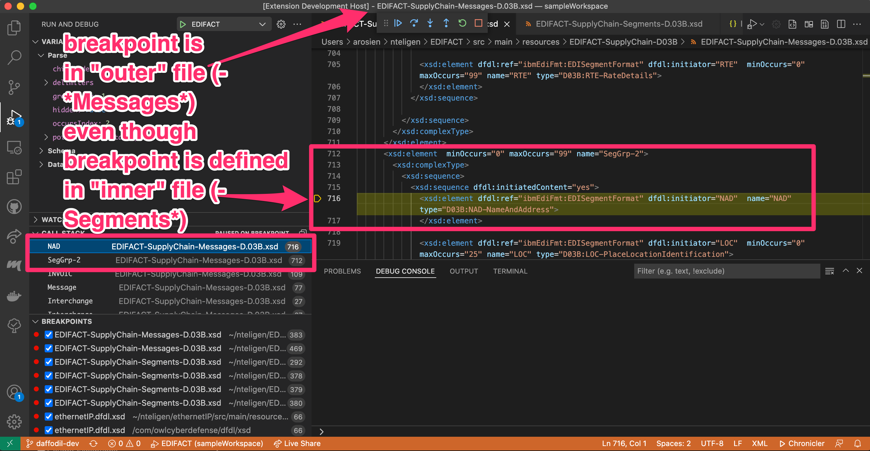 Multi-file Breakpoint · Issue #66 · apache/daffodil-vscode · GitHub