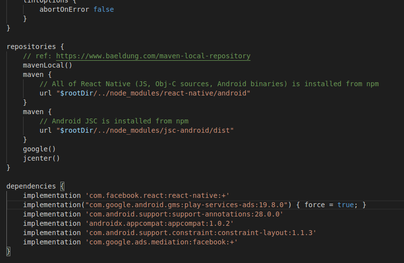 com.google.android.gms.ads.formats.AdChoicesView · Issue #148 · ammarahm-ed/react-native-admob ...