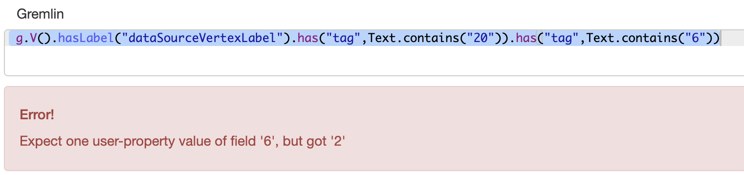 [Question] 使用多个相同的key做 has() 查询失败 · Issue #1591 · apache/incubator-hugegraph · GitHub