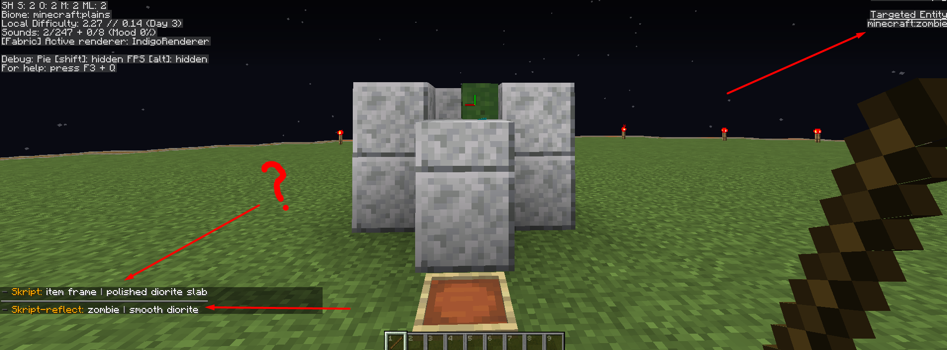 "Target entity" does not return the correct entity. · Issue #3737 · SkriptLang/Skript · GitHub