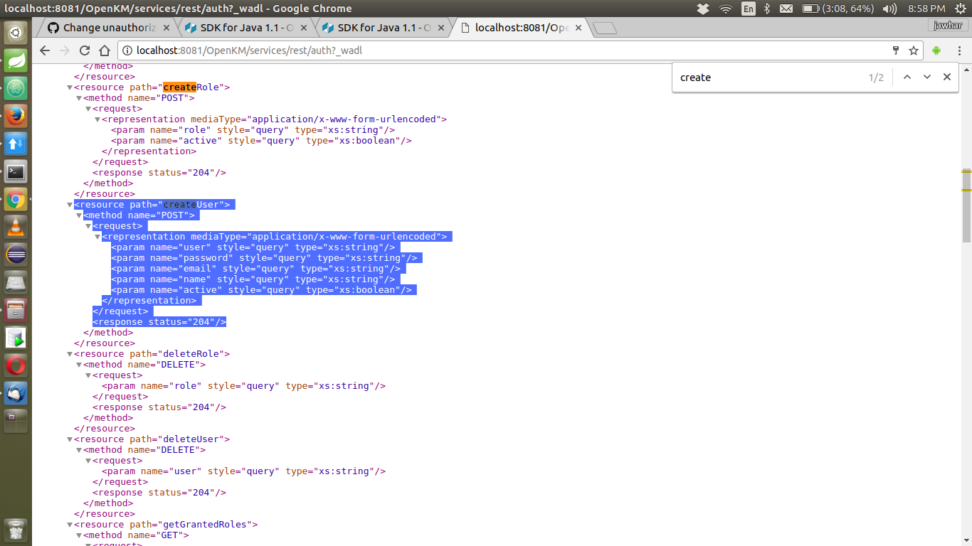 Change unauthorized error 401 with Rest API · Issue #20 · openkm/document-management-system · GitHub