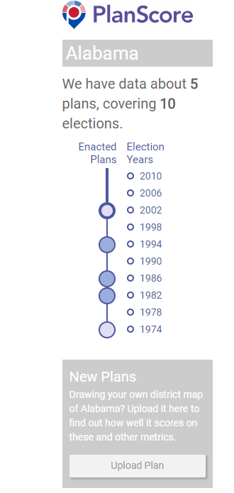 Alabama state picker issue · Issue #167 · PlanScore/PlanScore · GitHub
