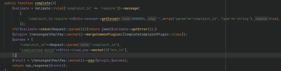 使用微信支付 回复用户投诉/反馈处理完成 插件时遇到错误 · Issue #744 · yansongda/pay · GitHub