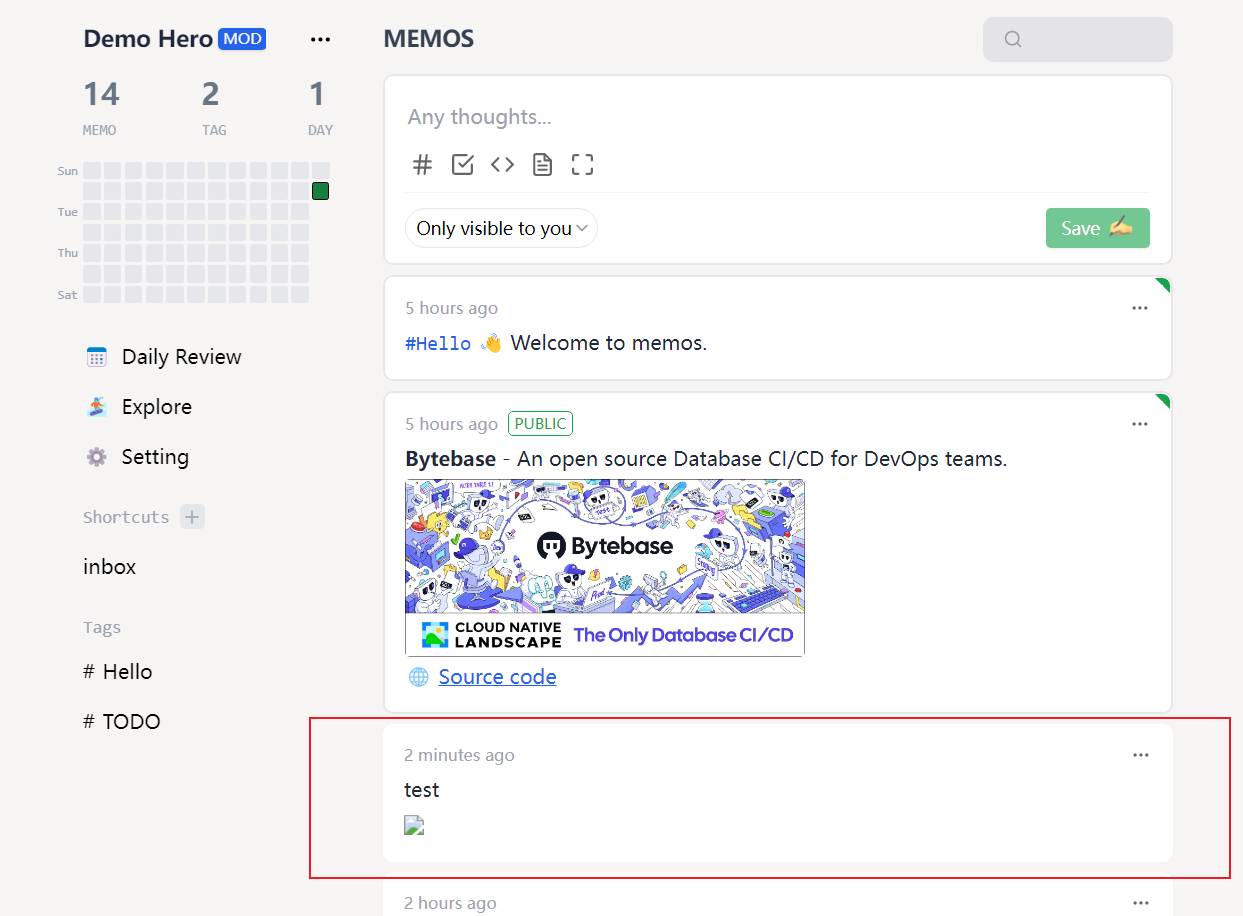 图片文件名不能带括号,否则无法正常预览 · Issue #736 · usememos/memos · GitHub