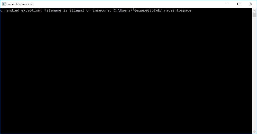 Game won't open if non-Latin characters in user name · Issue #682 · raceintospace/raceintospace ...