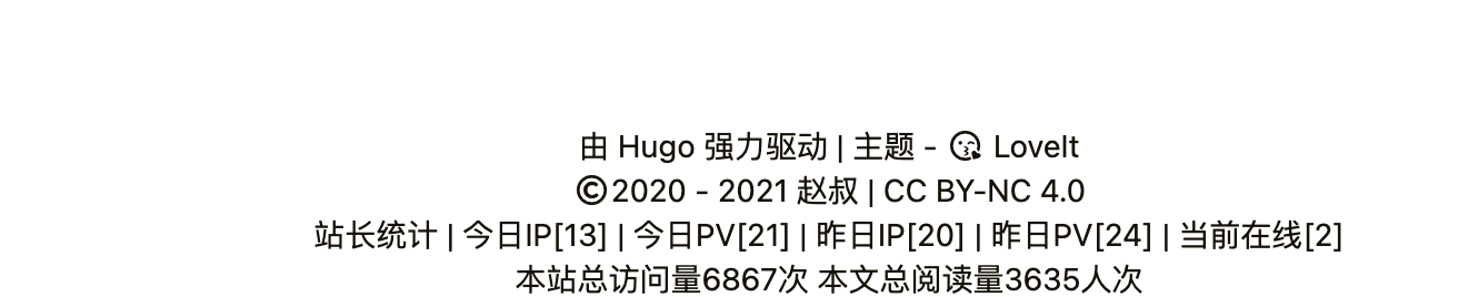 [FEATURE] 页面统计 · Issue #413 · HEIGE-PCloud/DoIt · GitHub