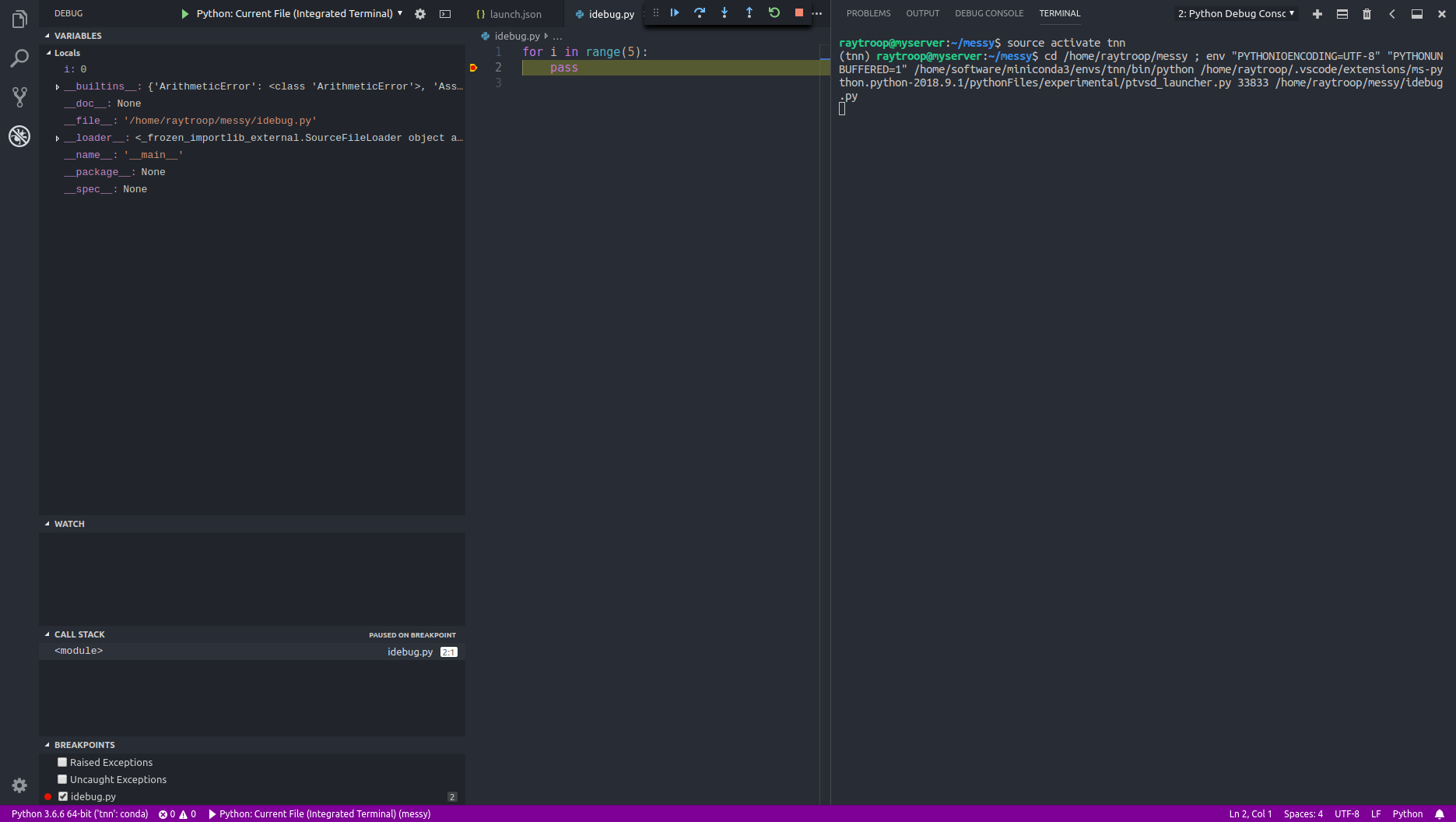 Canceled Popup Message when Start Without Debugging · Issue #2823 · microsoft/vscode-python · GitHub