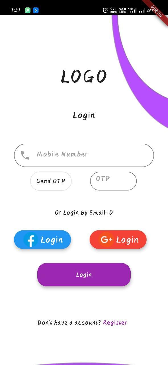 GitHub - Sharan-ssr/Flutter_Login_UI: Flutter Login UI