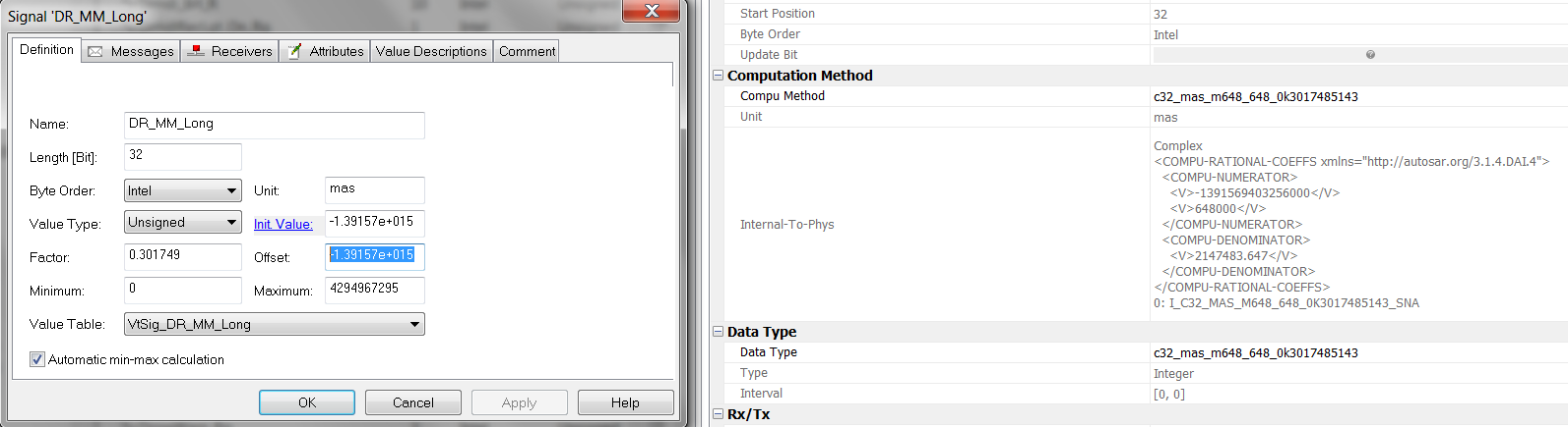 Arxml Dbc Offset Accuracy · Issue 95 · Ebroeckercanmatrix · Github