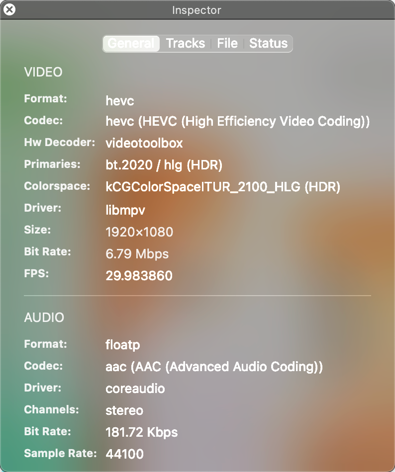 Screenshots of HDR video are horribly overexposed - MacBook Pro M1 (2020) · Issue #3866 · iina ...