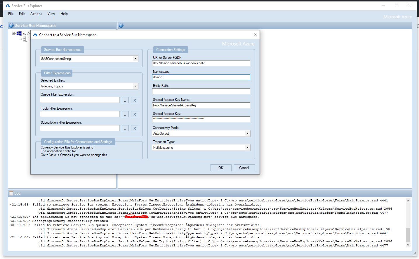 Contributor Level Access Can Connect Through Explorer To Service Bus · Issue 479