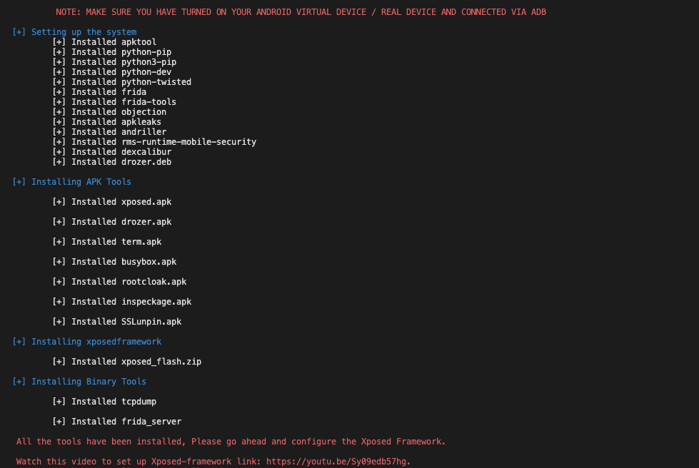 GitHub - themalwarenews/Garuda: Android Penetration Testing setup tool ...