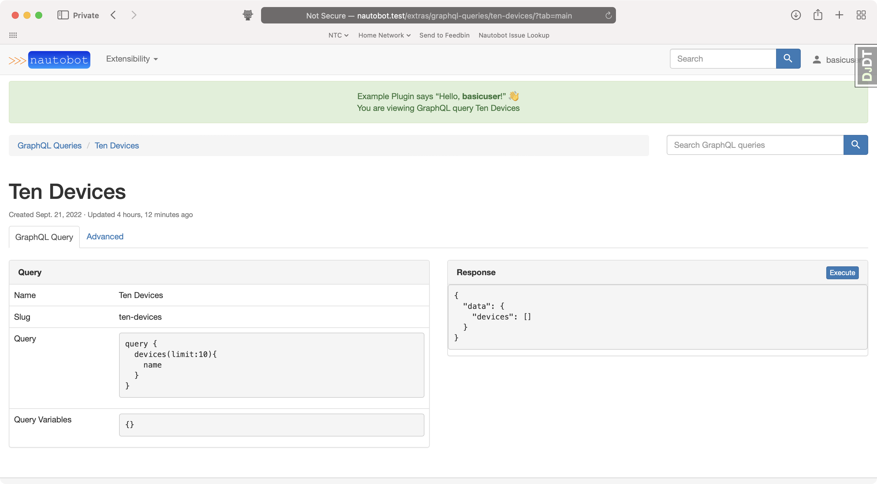 Security Disclosure Graphql Accessible Without Active Permission · Issue 2465 · Nautobot