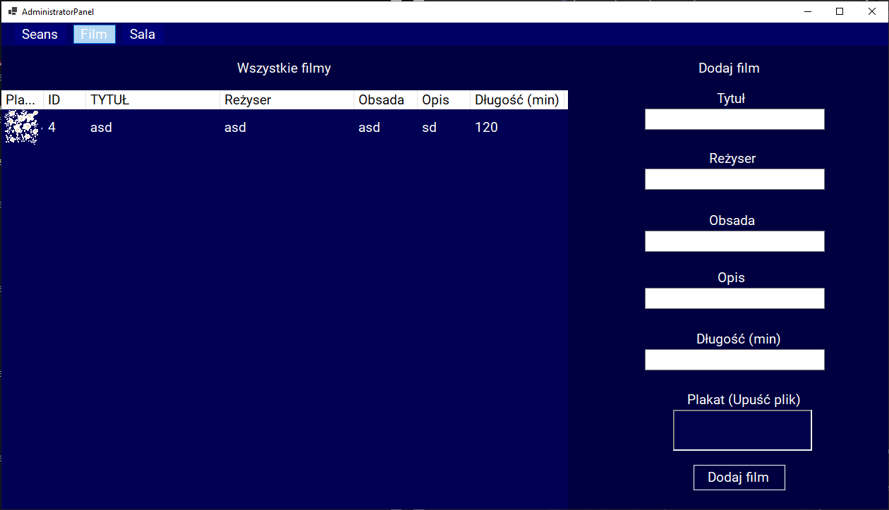 GitHub - aizzy1337/Cinema-Reservation-System: Application that implements a cinema ticket ...