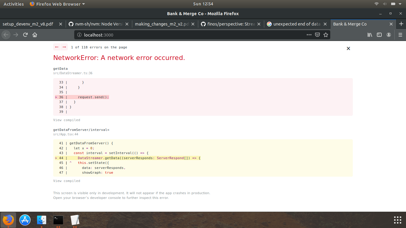 ntetwork error · Issue #94 · insidesherpa/JPMC-tech-task-2 · GitHub