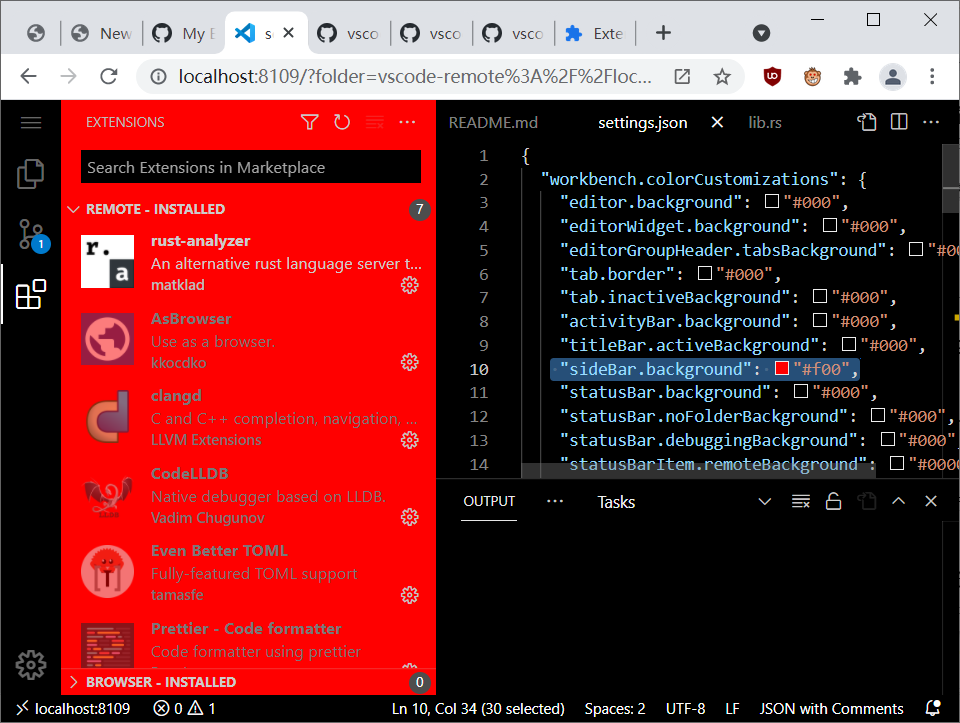 My Editor get red · Issue #132603 · microsoft/vscode · GitHub