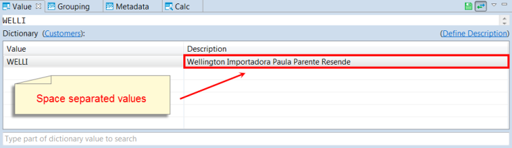 DBeaver: Add comma as a separator in the Dictionary Define Columns in ...