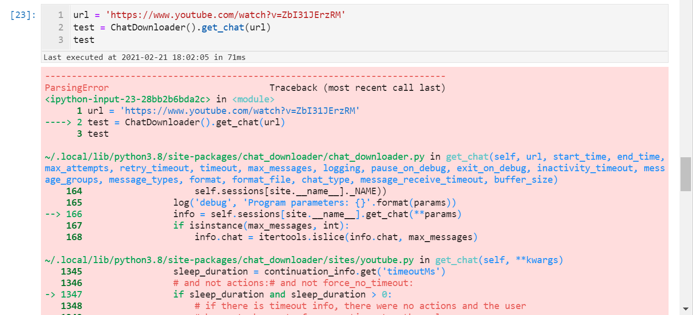 Unable to parse video data · Issue #120 · PetterKraabol/Twitch-Chat ...